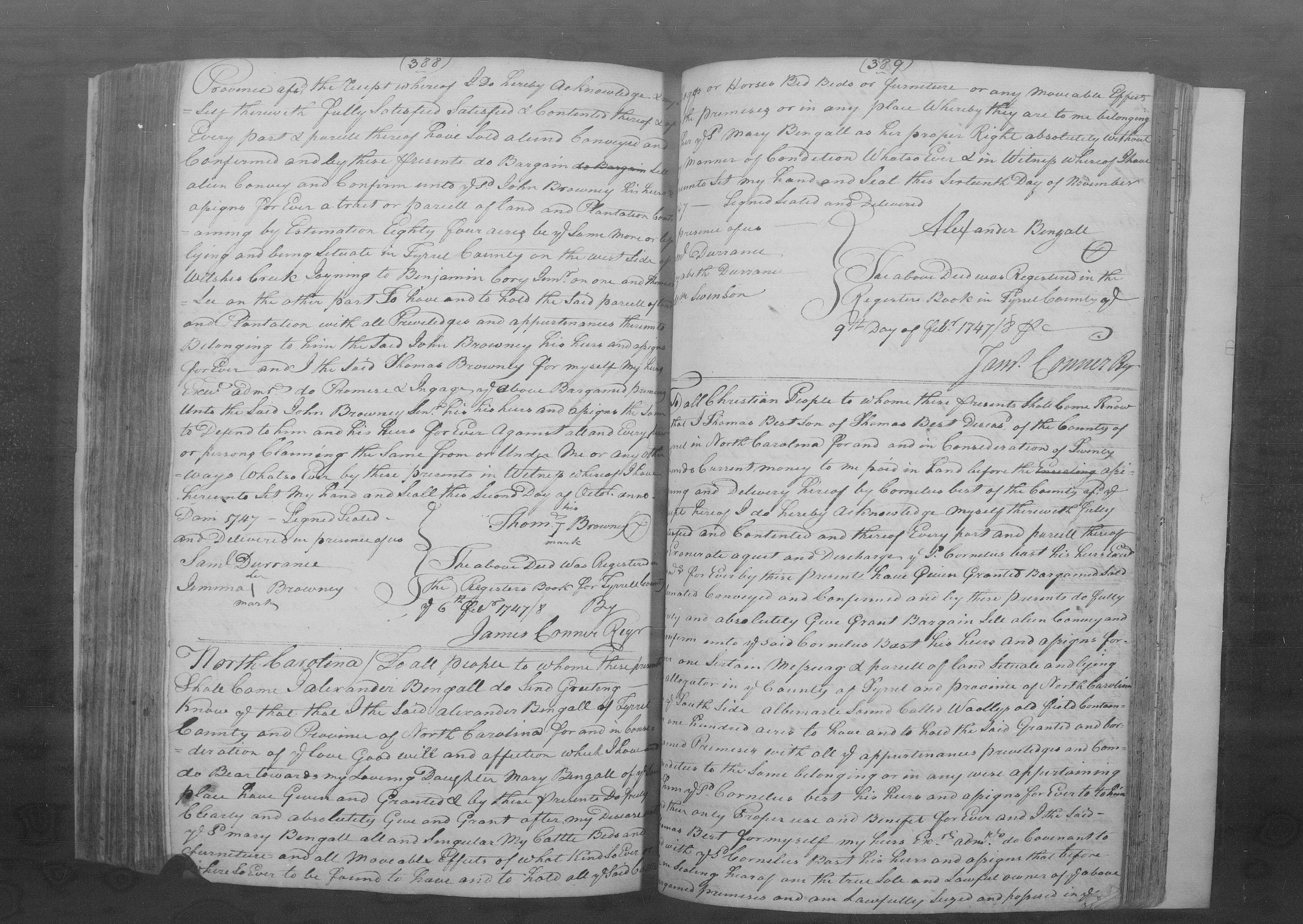 Tyrrell County, NC Probate Records