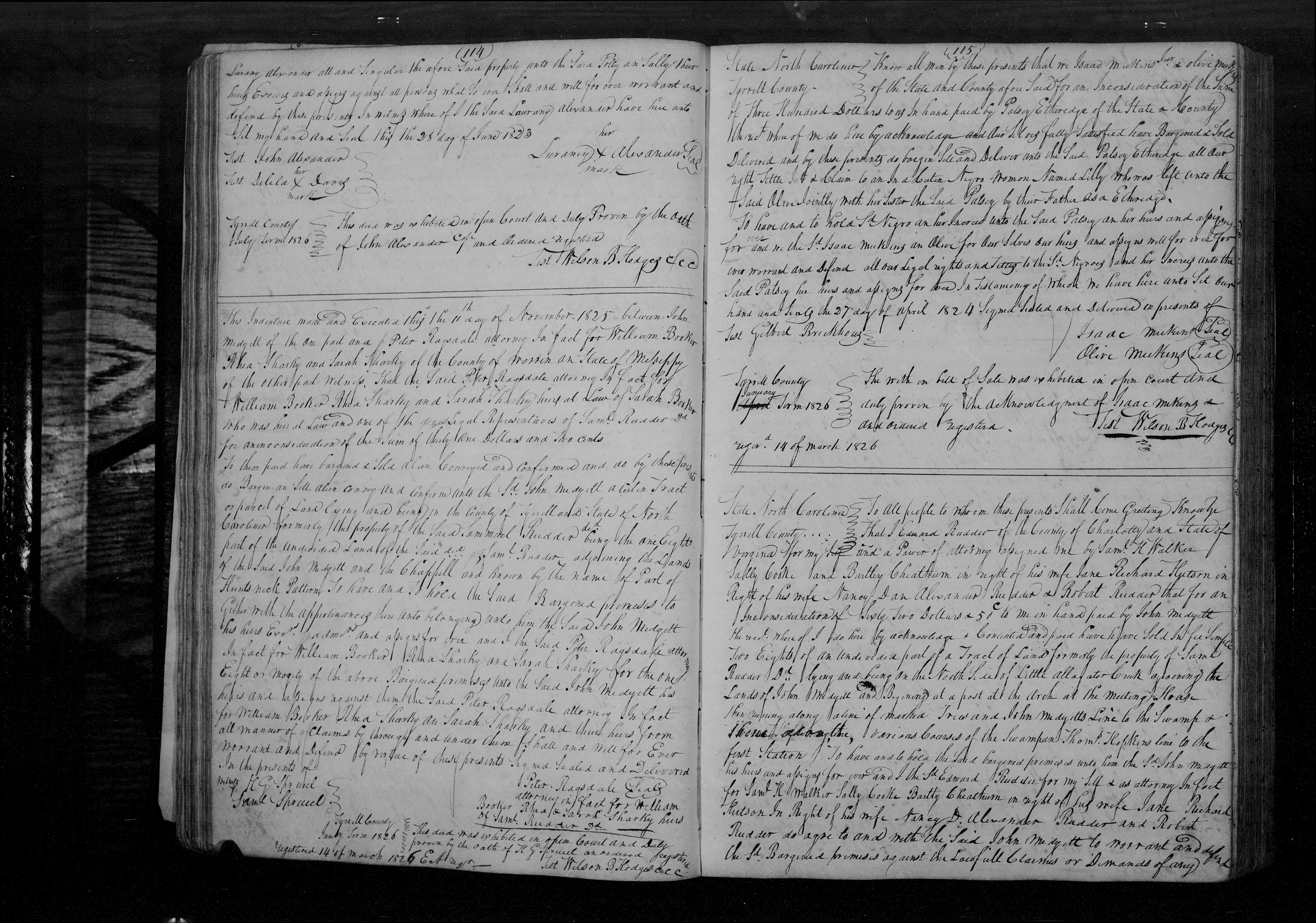 Deed of Lurany Alexander